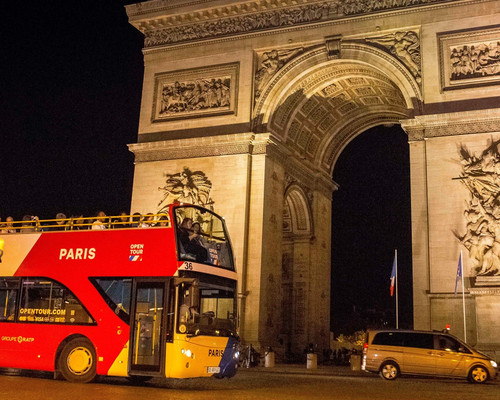 [SALE] 8% Off Paris Night Bus Tour - Discover Paris by Night - Ticket KD